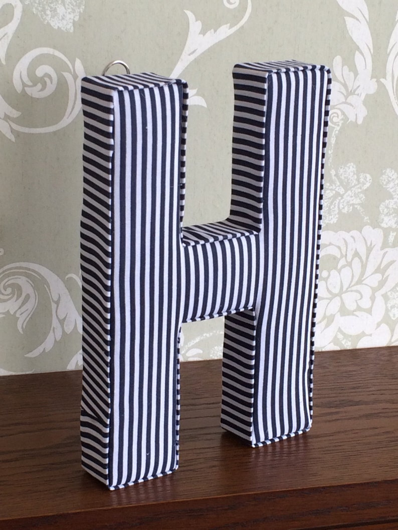 Navy Stripes Nursery, Bedroom Decor/decorations, Freestanding, Wall ...