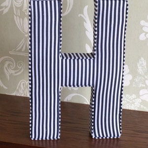 Navy Stripes Nursery, Bedroom Decor/decorations, Freestanding, Wall ...