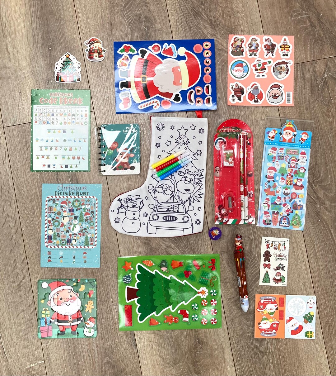 Children's Christmas Activity Packs, Christmas Gift, Stocking Filler ...