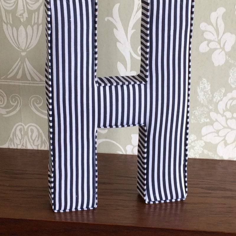 Navy Nursery Letters - Etsy