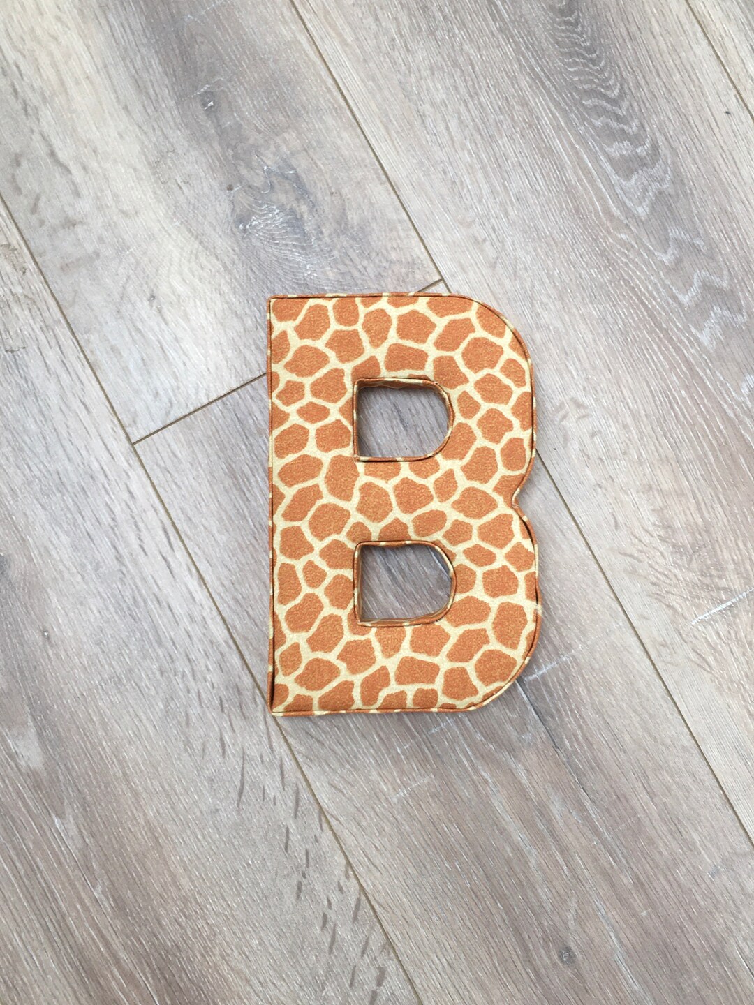 Animal Print Giraffe, Home Decor, Fabric Letters, Wall Hanging, Wall ...