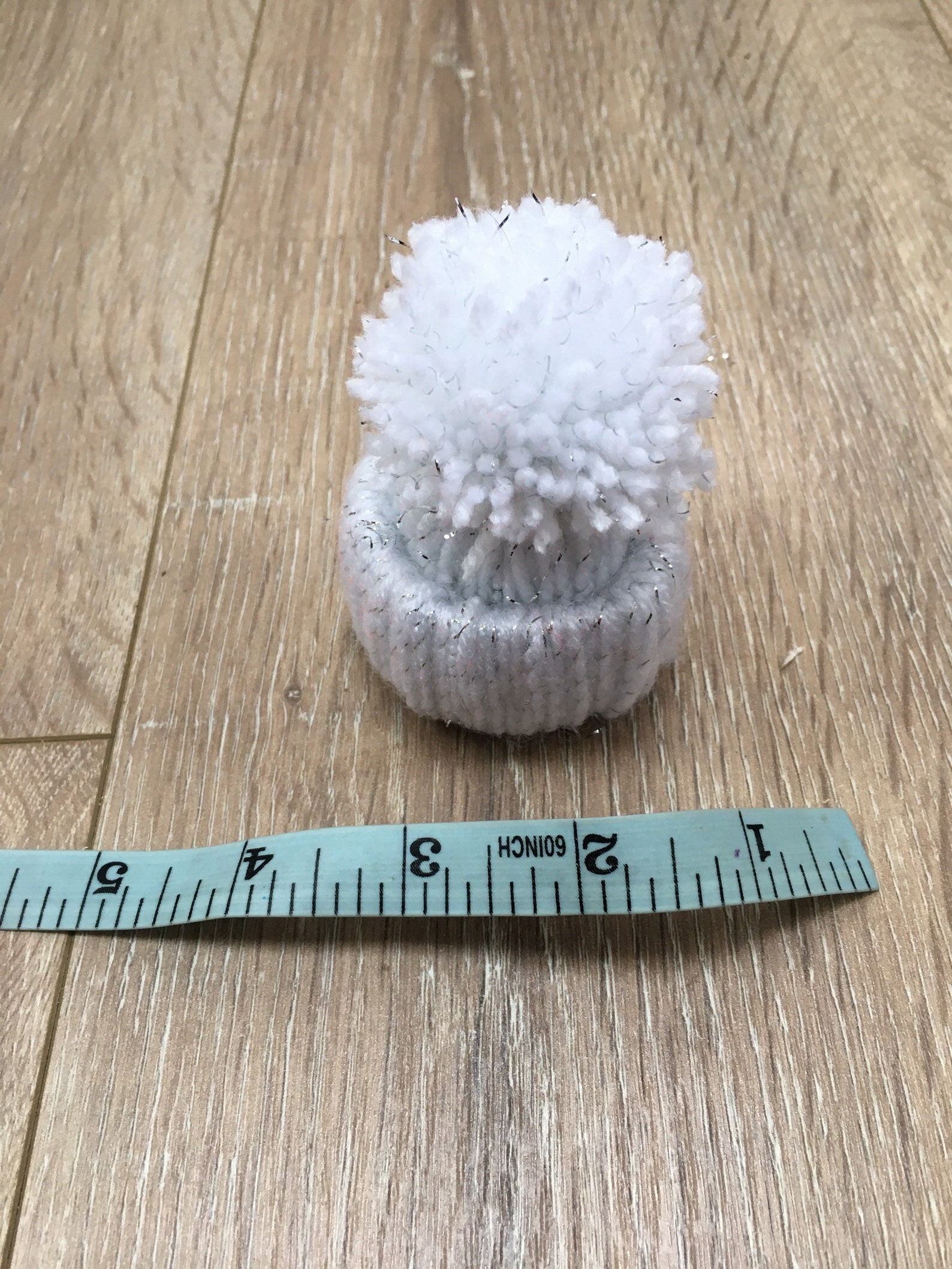 Mini Decorative Bobble Hats, Christmas Decor, Tree Hanger, Tree Ornament, Gender Reveal, Baby ...