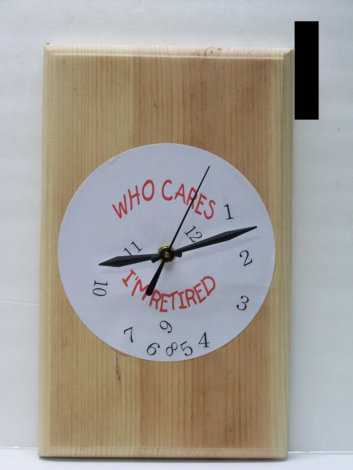 Retired Who Cares Call Sign Clock - Etsy