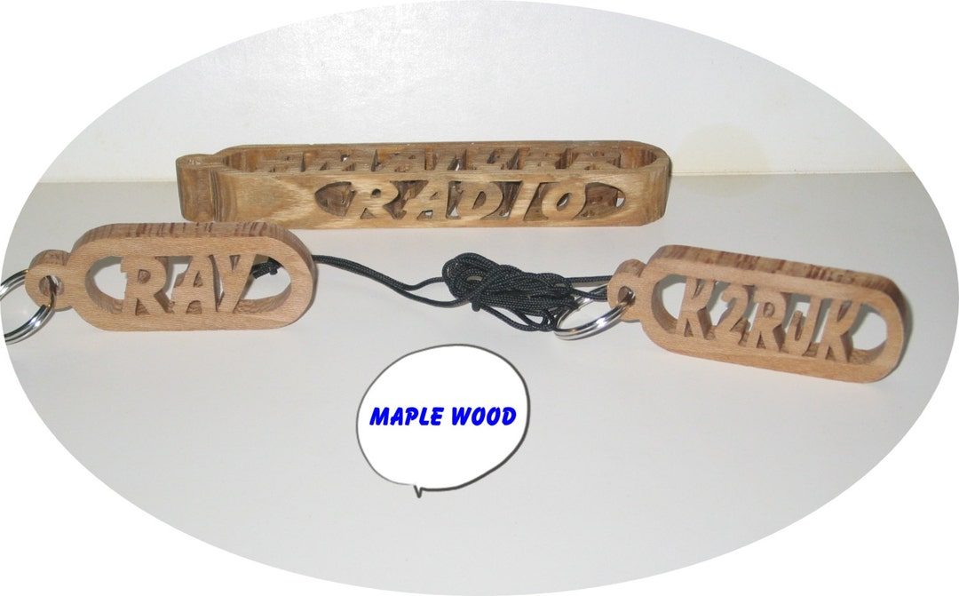 Call Sign Keyrings, Call Sign Badge - Etsy