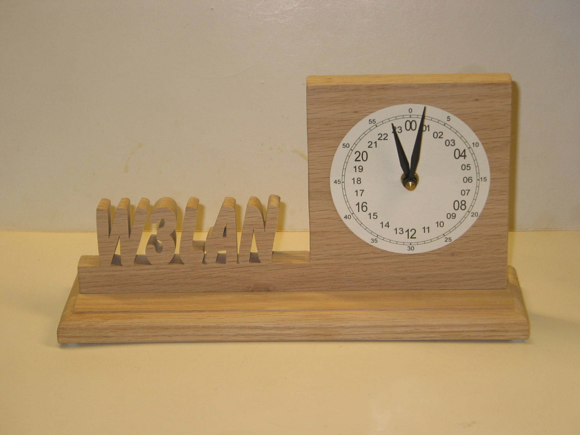 Desk Top 24 Hour Call Sign Clock - Etsy