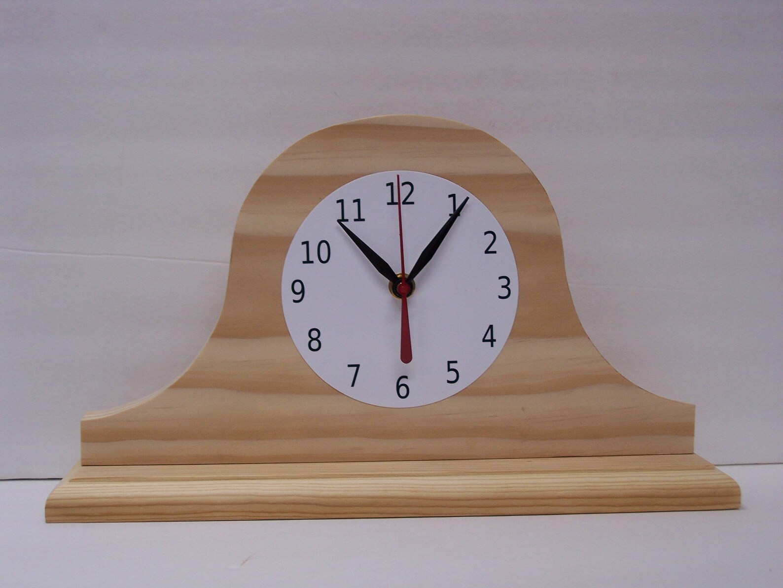 Tambour Desk Clock, Backwards Clock, Reverse Clock, Custom Clock ...