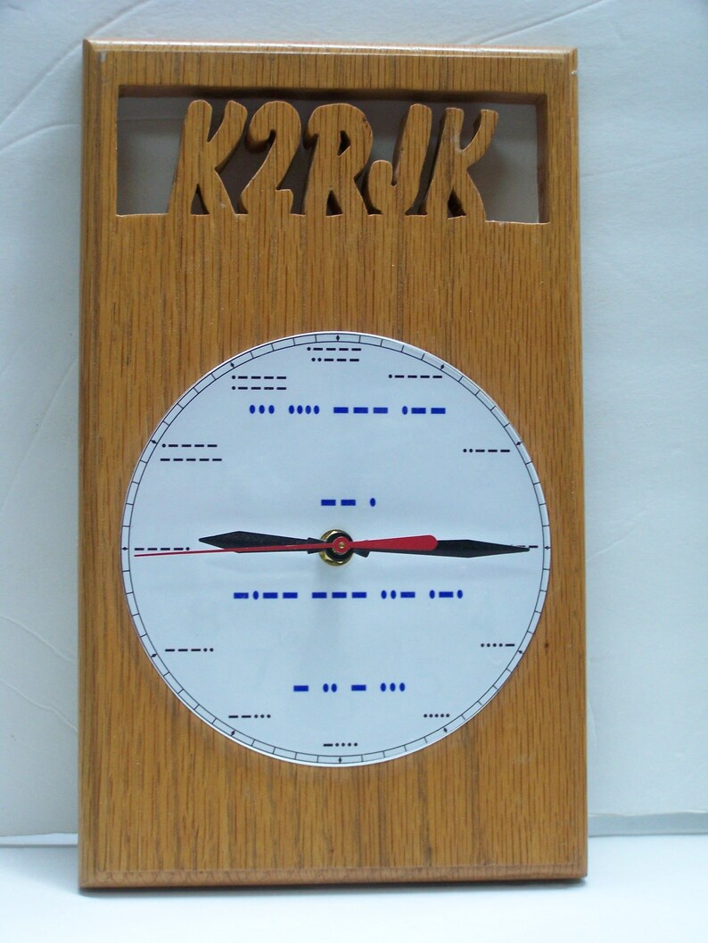 Morse Code Clock - Etsy