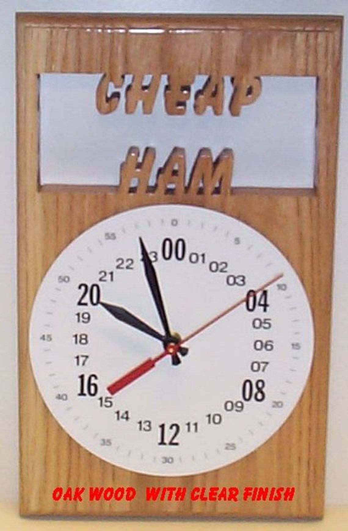 Call Sign Clock 24 Hour Military Time Format Military Time | Etsy