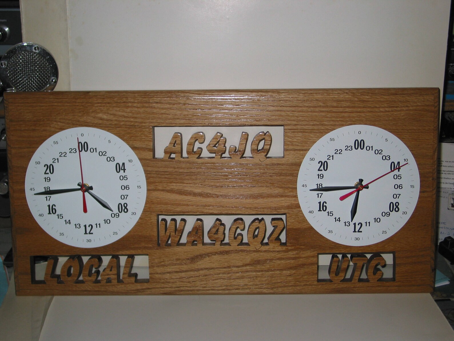 Dual 24 Hour Military Format Call Sign Clocks - Etsy