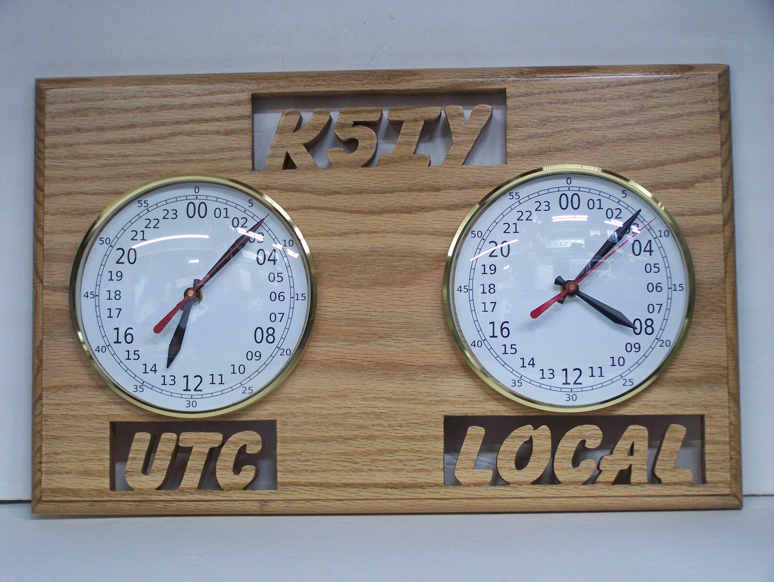Dual 24 Hour Military Format Call Sign Clocks - Etsy