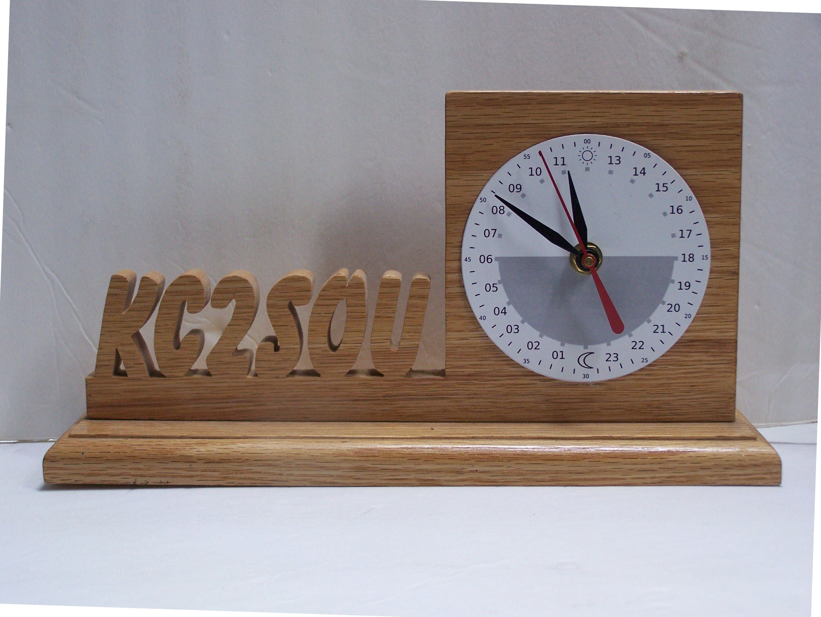 Sun & Moon 24 Hour Clock, 24 Hour, Sun Clock, Moon Clock - Etsy UK