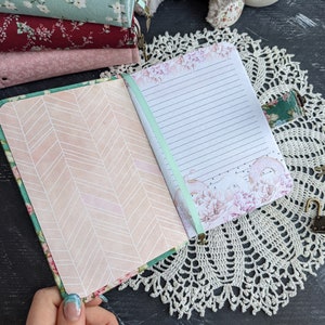 Vintage Style Floral Diary With Lock and Key - Etsy