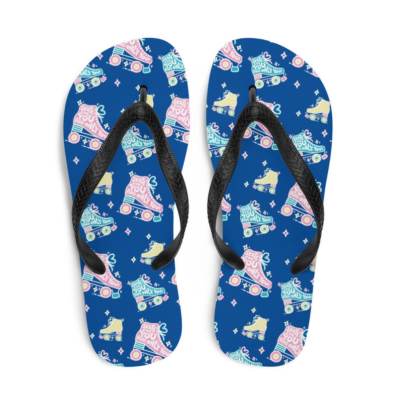 Roller Skate Flip-flops - Etsy