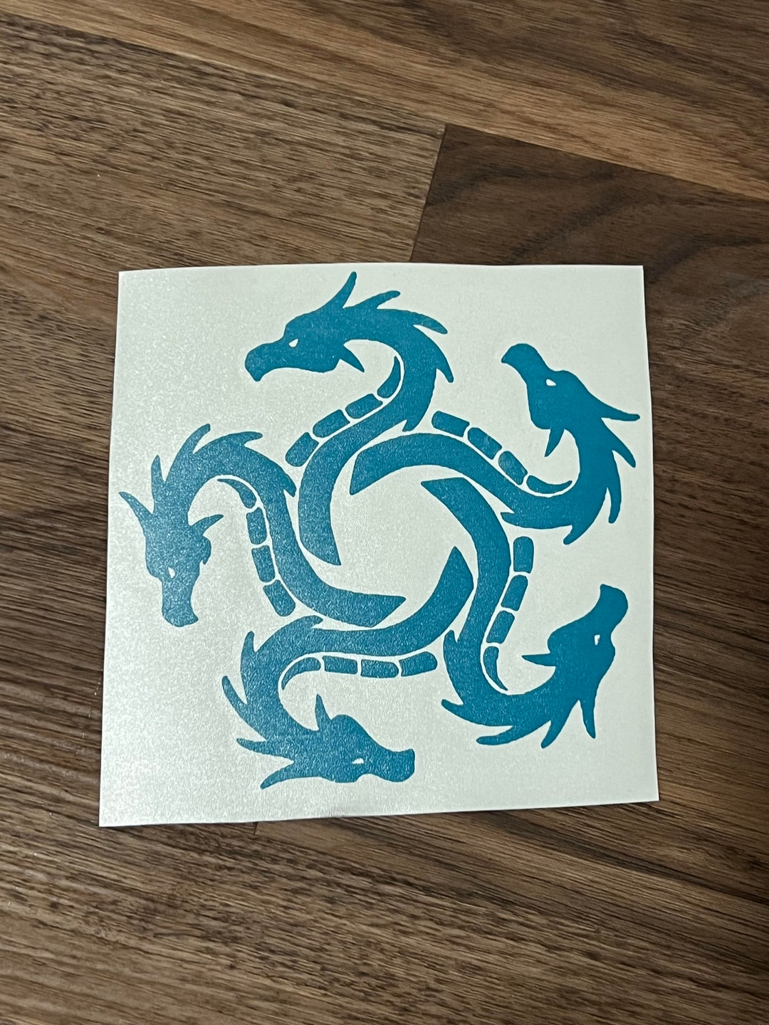Hydra Dragon Vinyl Decal - Etsy
