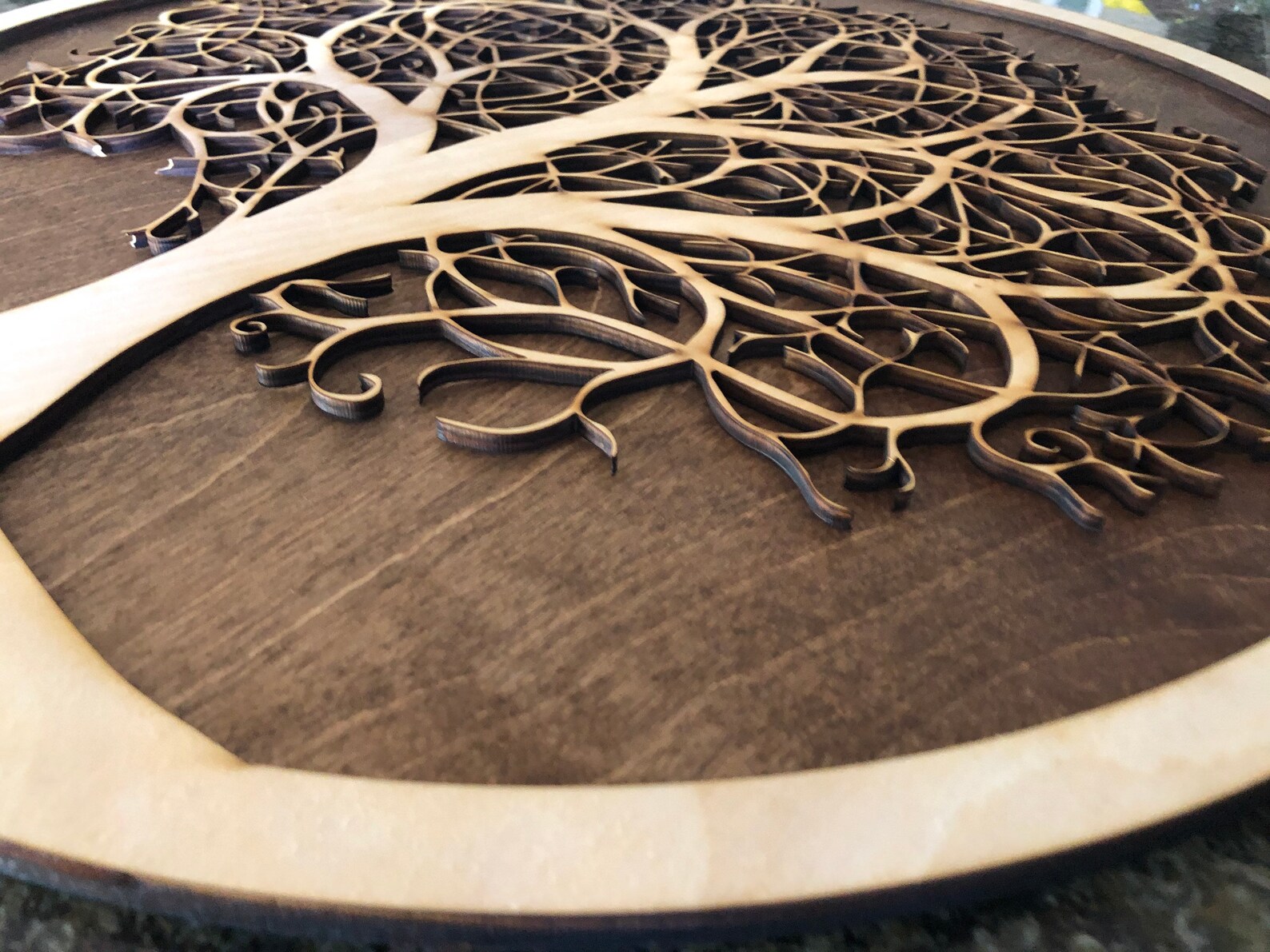 Laser Cut Wooden Tree of Life | Etsy