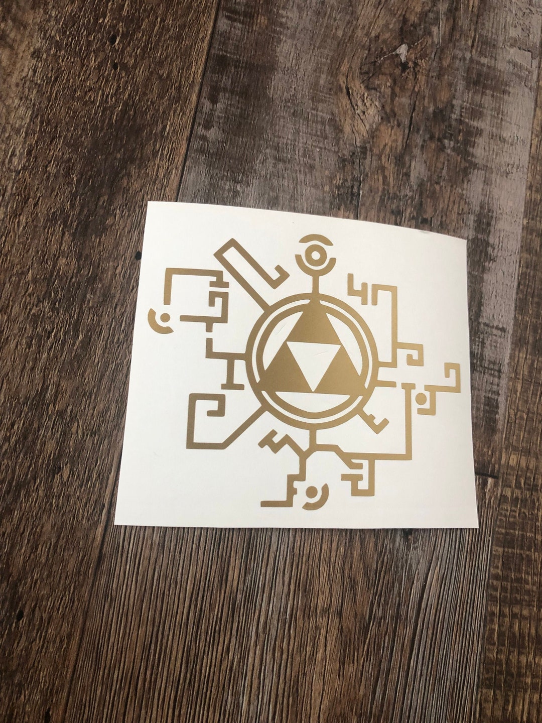 Zelda Digi Triforce Vinyl Decal - Etsy