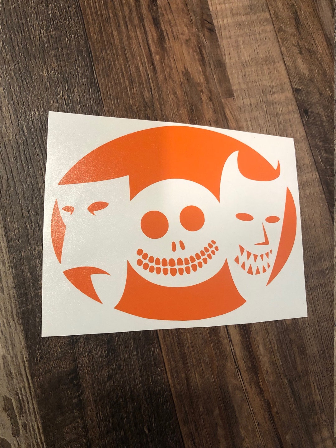 Nightmare Before Christmas Triplets Vinyl Decal/lock Shock & Barrel - Etsy