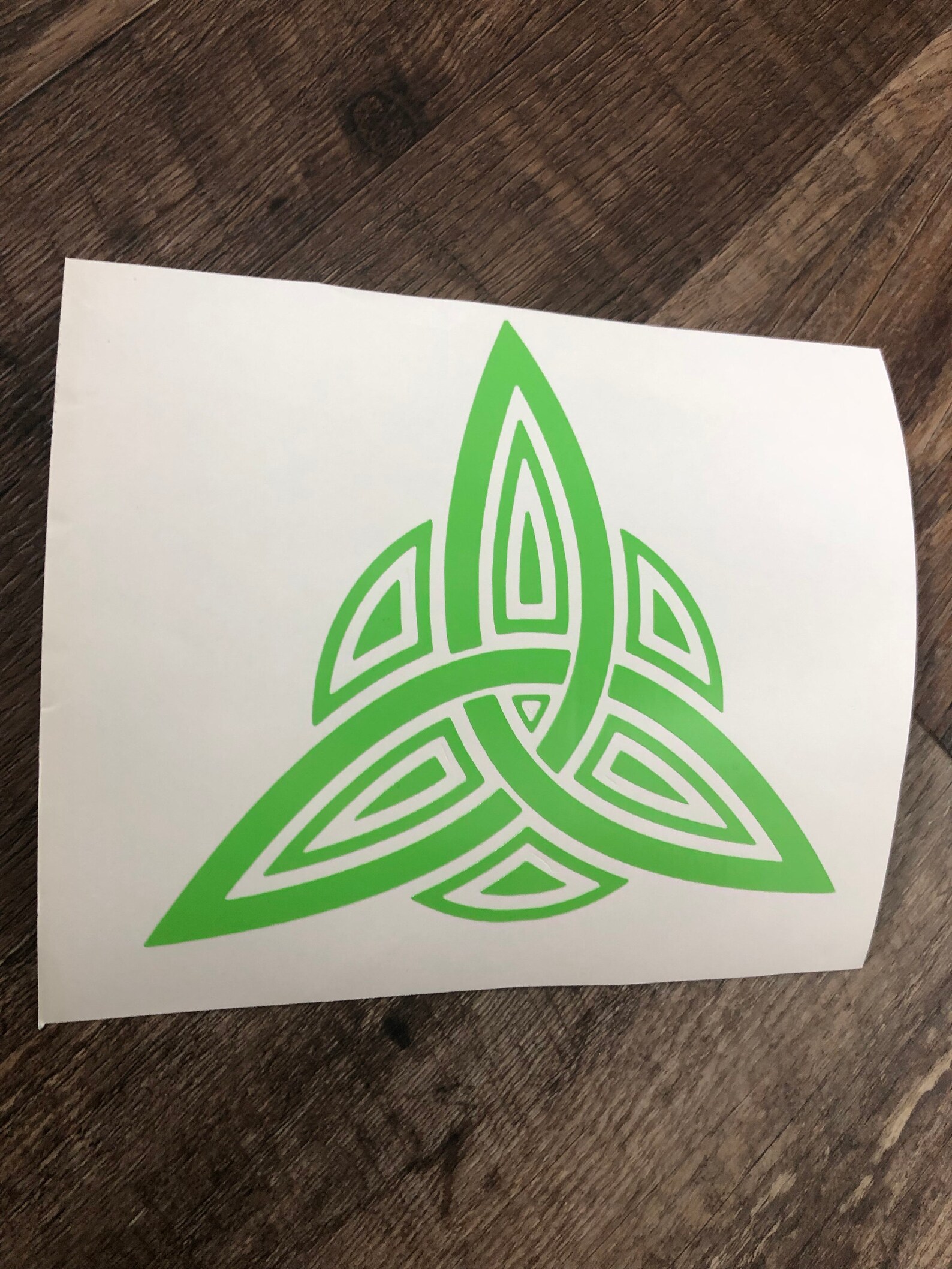 Nordic/viking Trinity Vinyl Decal /triquetra | Etsy