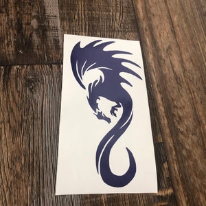 Infinity Dragon Vinyl Decal - Etsy