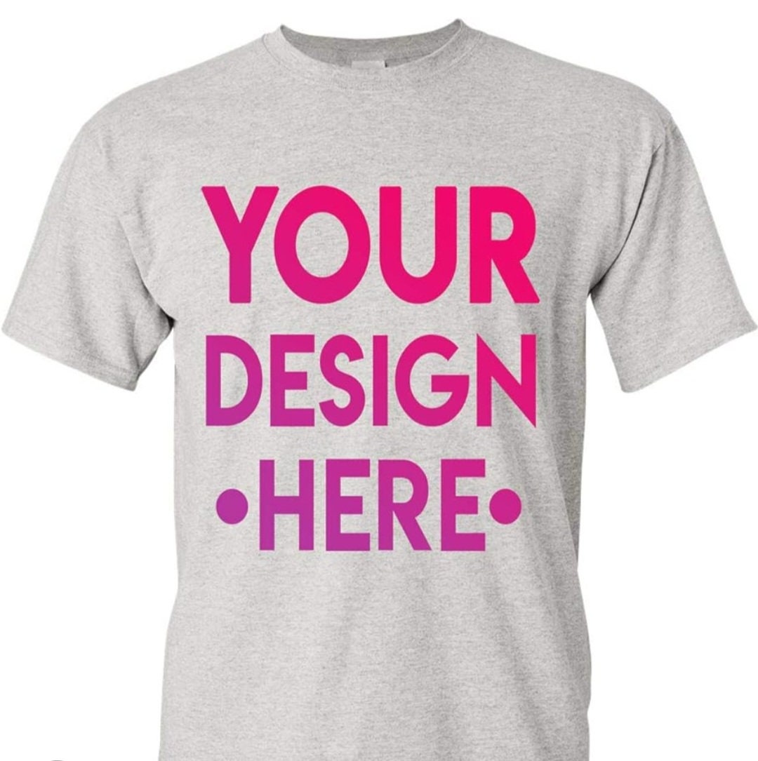 Custom T-shirts Your Design Shirt Design Personalized - Etsy