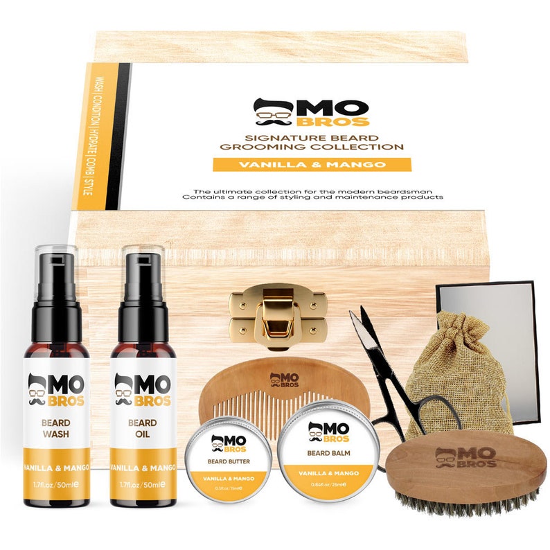Personalised Signature Beard Care Gift Box - Etsy