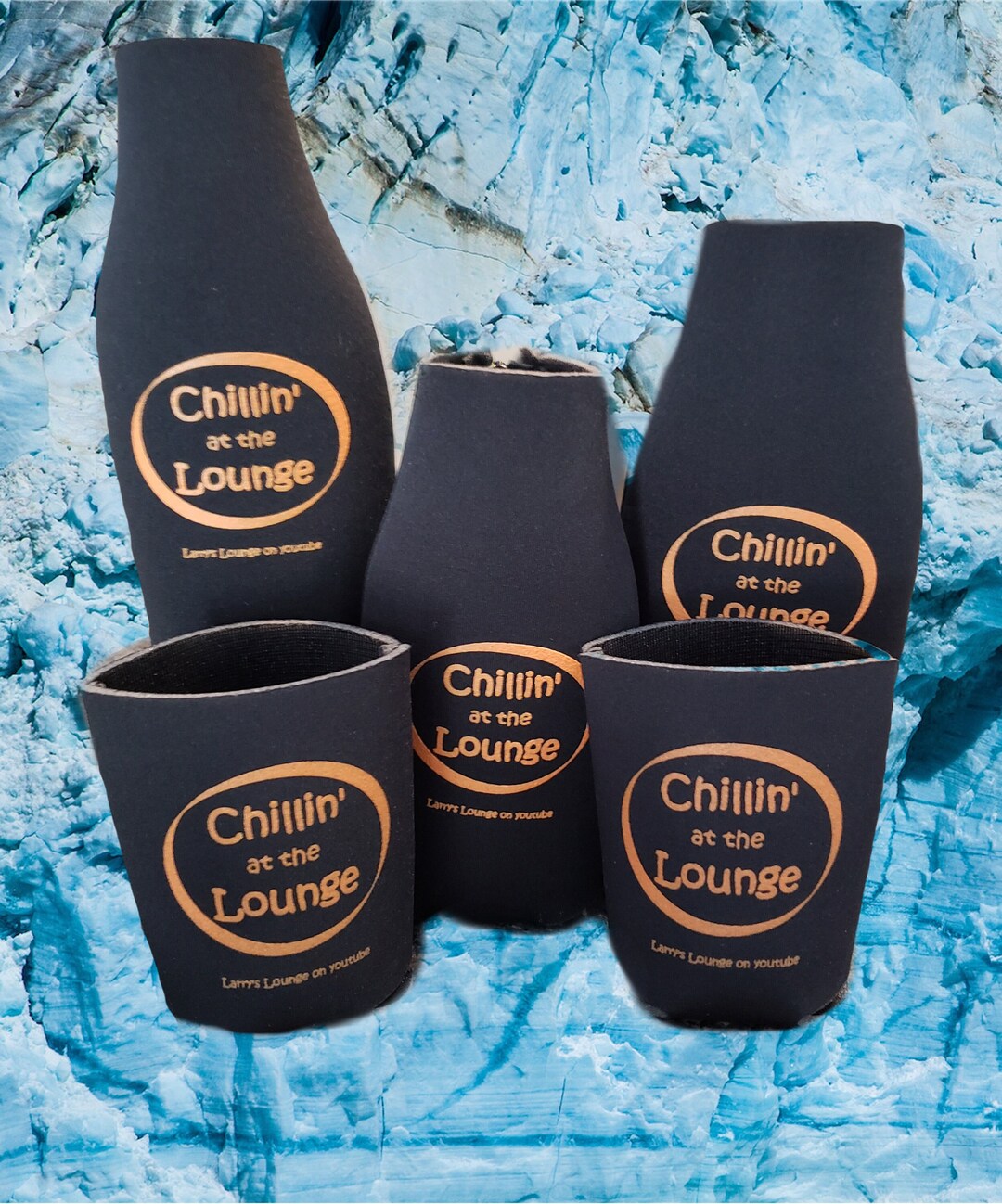 Larry's Lounge-lounge Tv-chillin' N Grillin' Drink Holders - Etsy