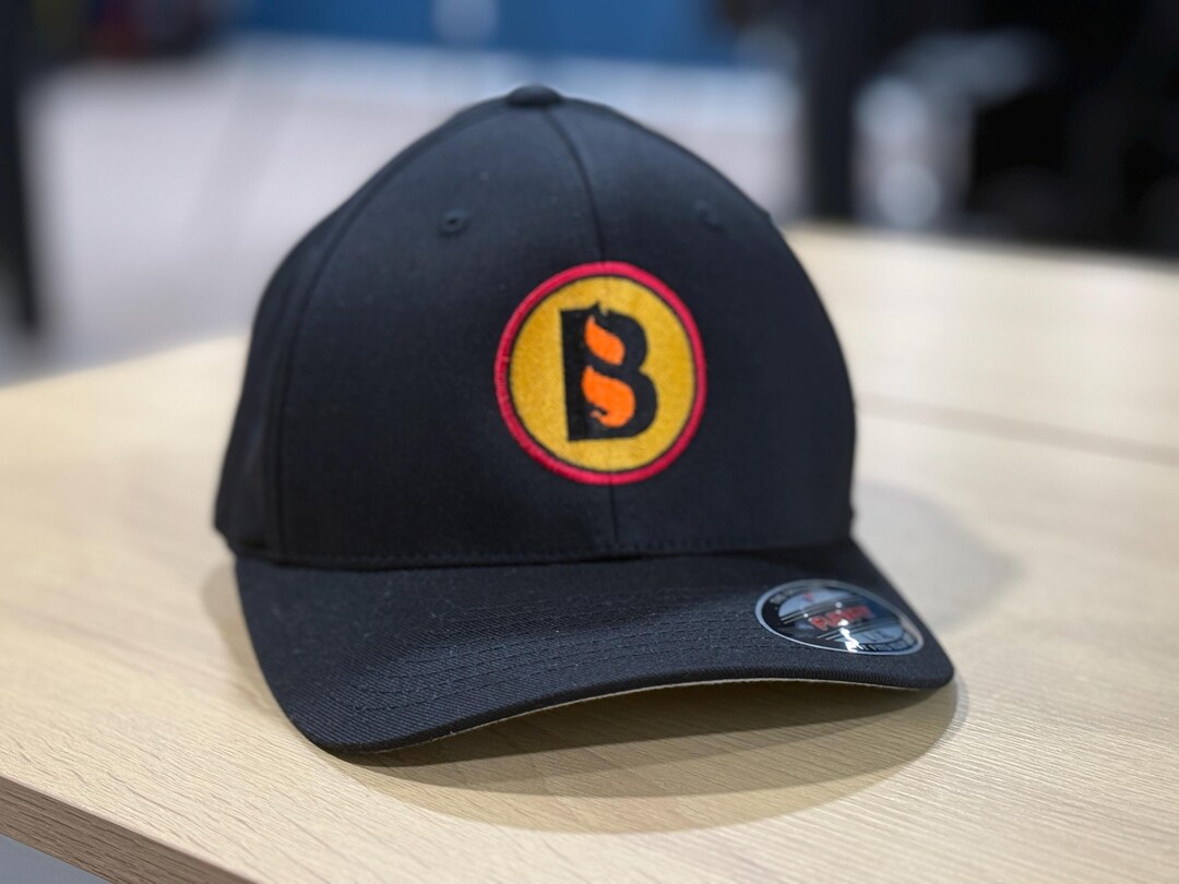 B Coin BLAZE FITTED Hat-signed - Etsy