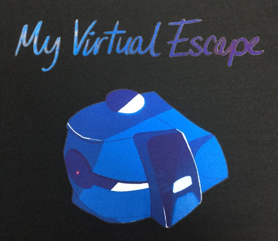 MY VIRTUAL ESCAPE T-shirt | Etsy