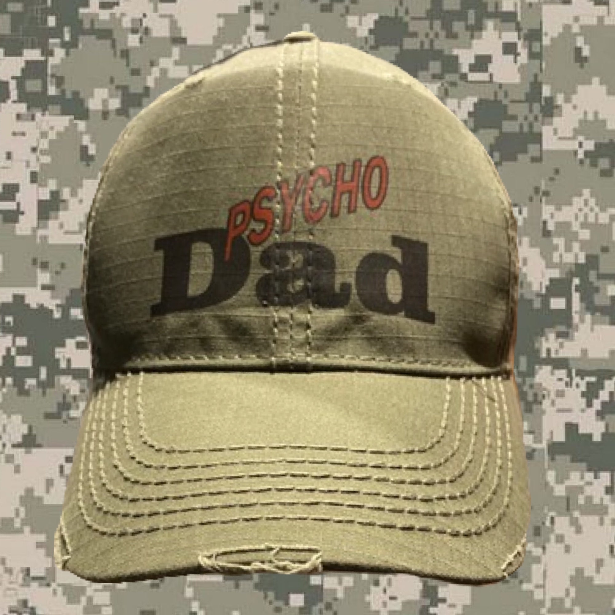 PSYCHO DAD HAT - Etsy