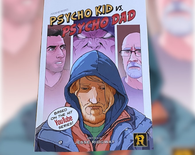 PSYCHO Kid Vs PSYCHO Dad Graphic Novel - Etsy