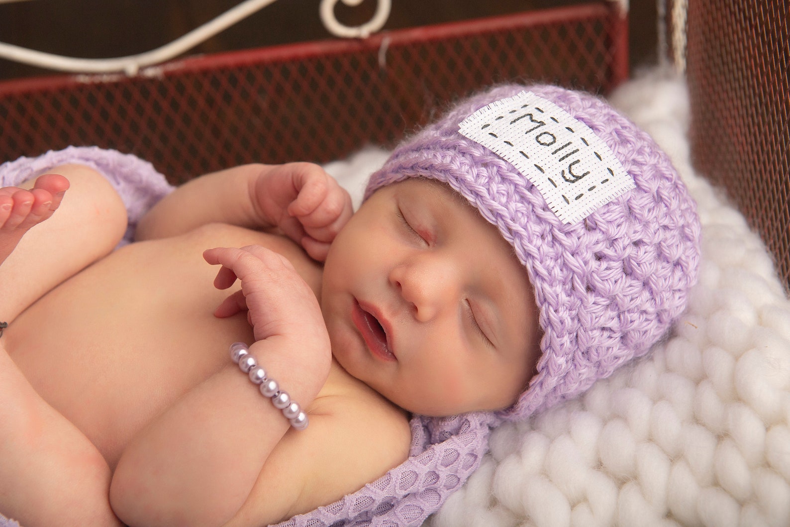 Monogrammed Newborn Baby Hat Personalized Baby Boy Hat | Etsy