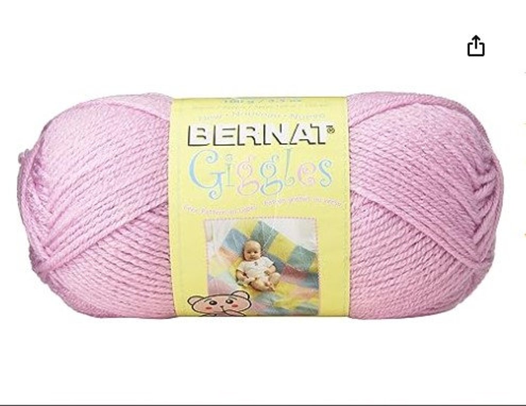 Bernat Giggles Yarn, Laughing Lavender Color, Yarn Destash, Yarn ...