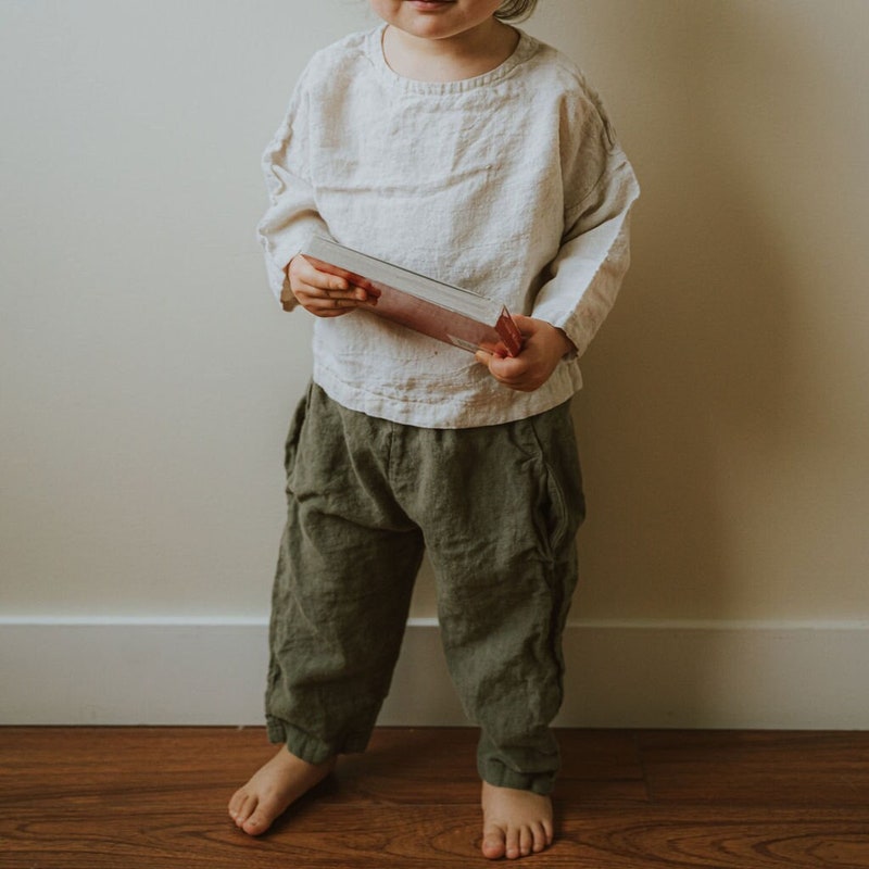 Kids Linen Clothing - Etsy