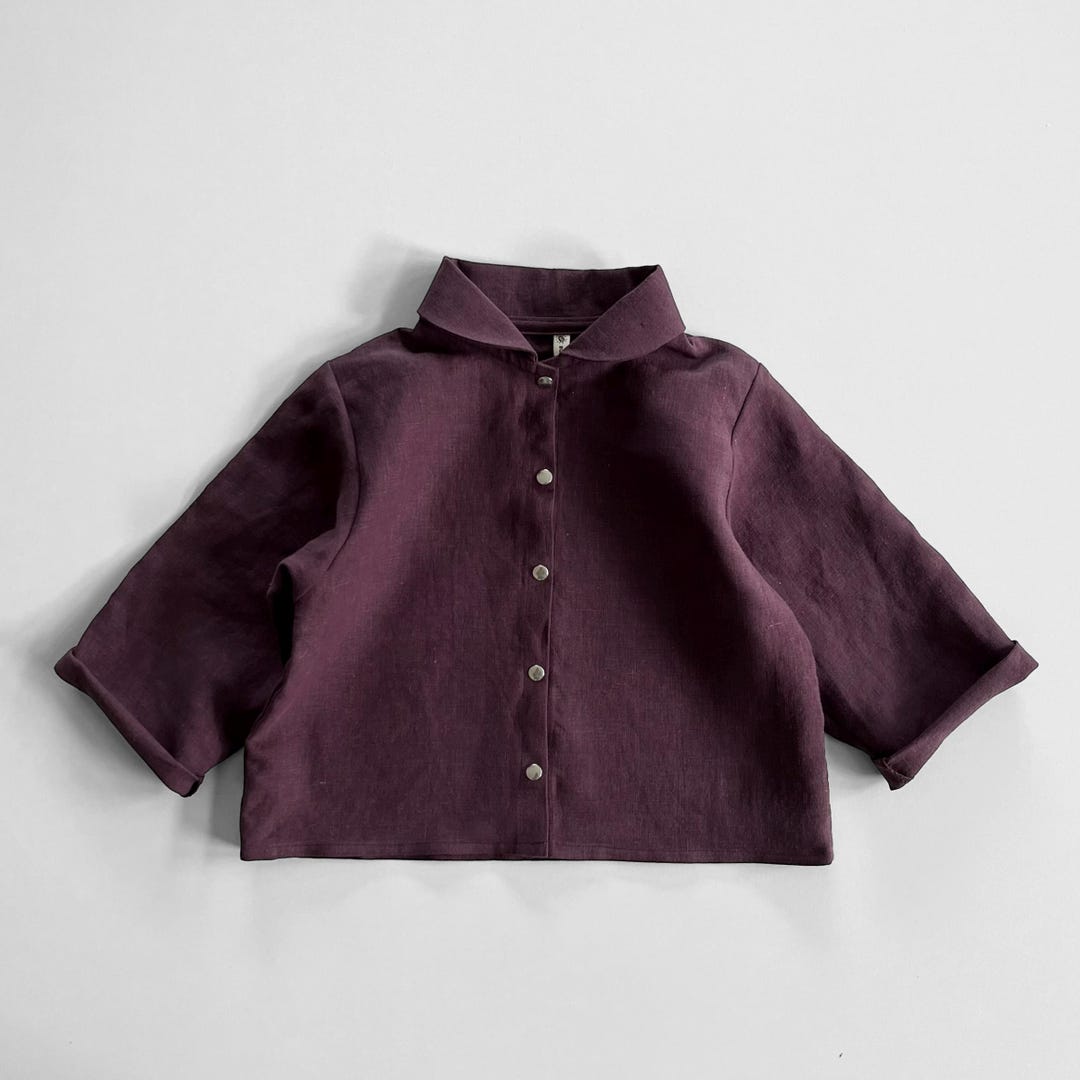 Baby Linen Shirt, Kids Linen Shirt, Collared Shirt Kids, Linen Top ...