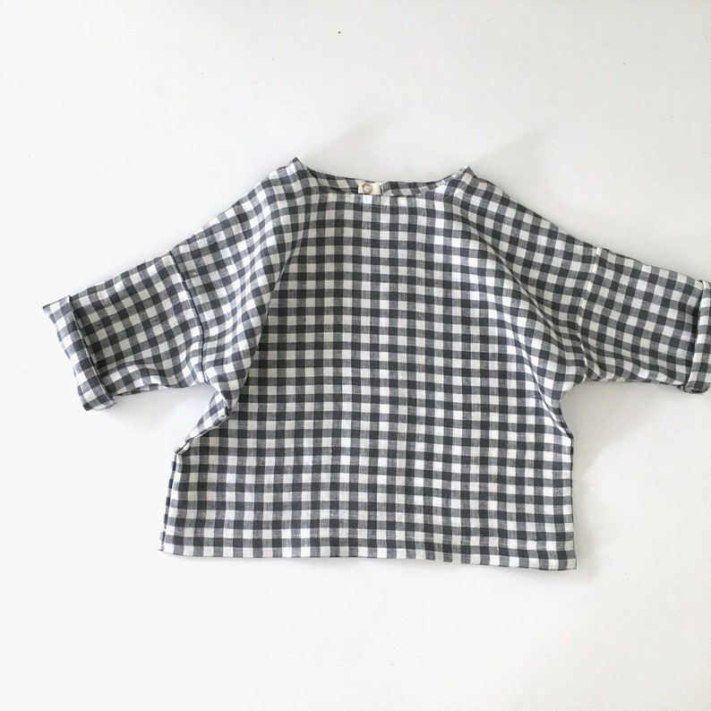 Kids Linen Shirt Baby Linen Top Baby Linen Clothes Gender | Etsy