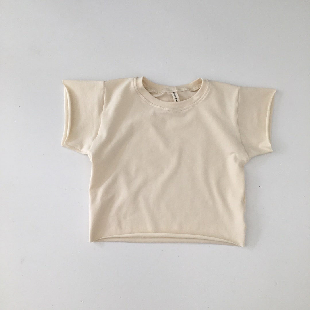 Kids Boxy T-shirt, Baby T-shirt, Oversized T-shirt, Gender Neutral Baby ...