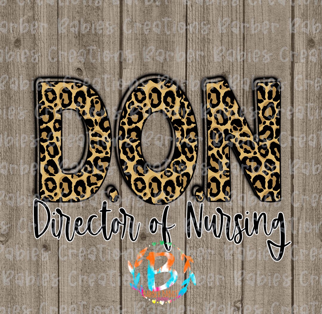 Director of Nursingdon Cheetahpng File - Etsy