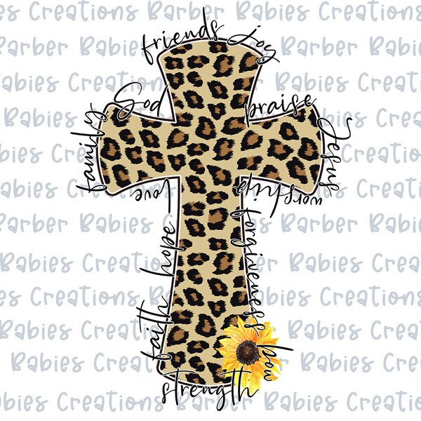 Cheetah Cross - Etsy