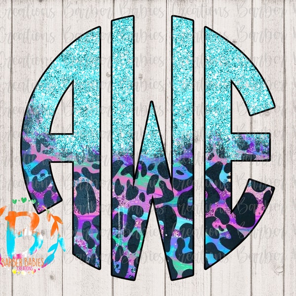 Girly Monogram Svg - Etsy