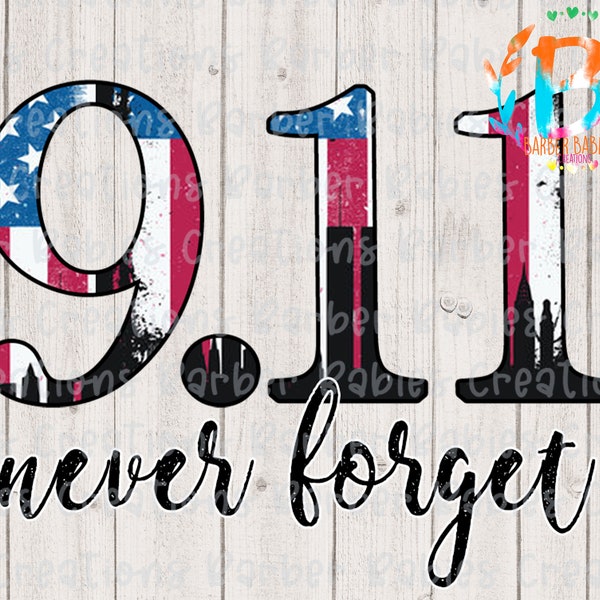 Never Forget 911 Png - Etsy