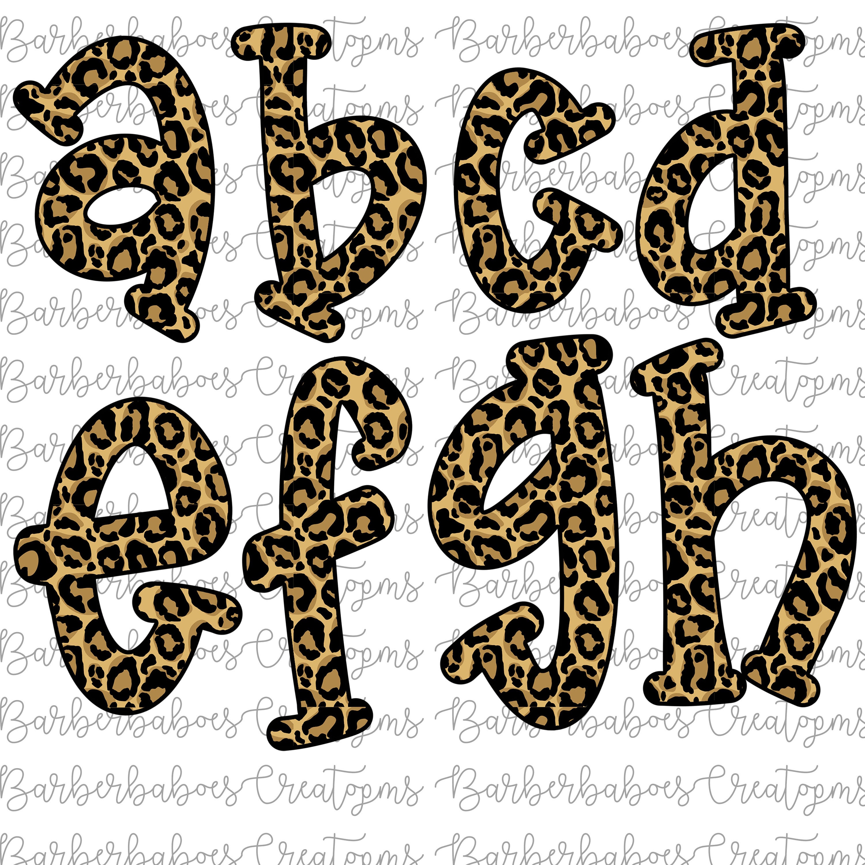 Cheetah Print, Alpha Pack, AZ, PNG - Etsy
