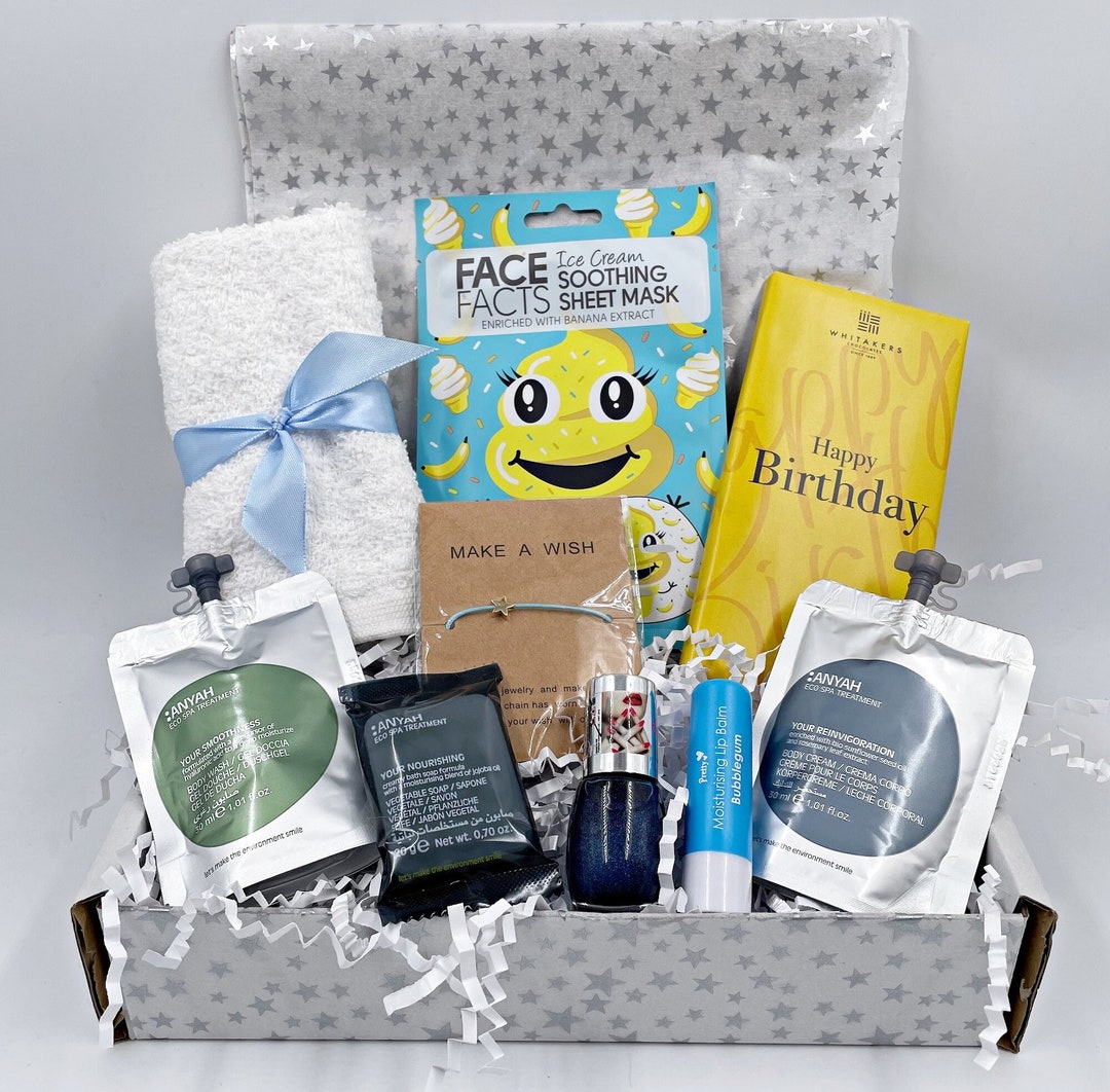 TEENAGE Girls Spa Birthday Box teen Pamper Box Pamper Party - Etsy