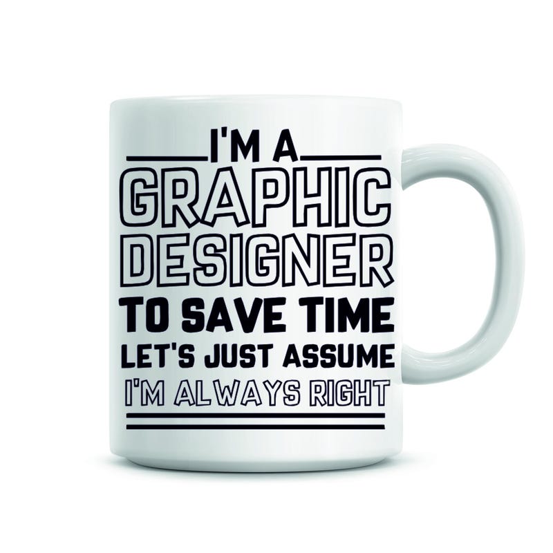 Graphic Designer Mug - Etsy