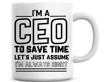 Funny Ceo Mug | Etsy