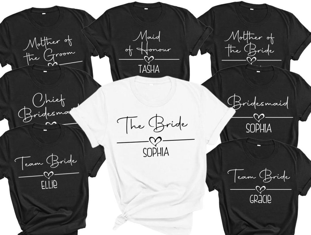 Bachelorette Party Shirts Bride T Team Bride Shirt Hen Party