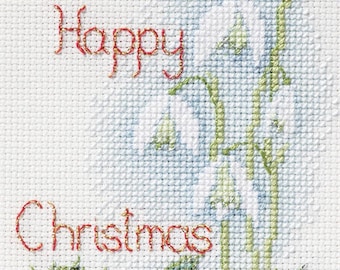 Christmas Cross Stitch Card Kit by Bothy Threads Christmas - Etsy