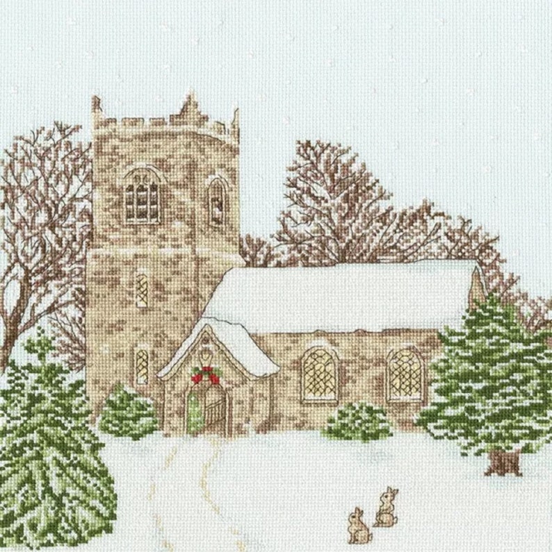 Counted Cross Stitch Kit by Bothy Threads Country Church - Etsy