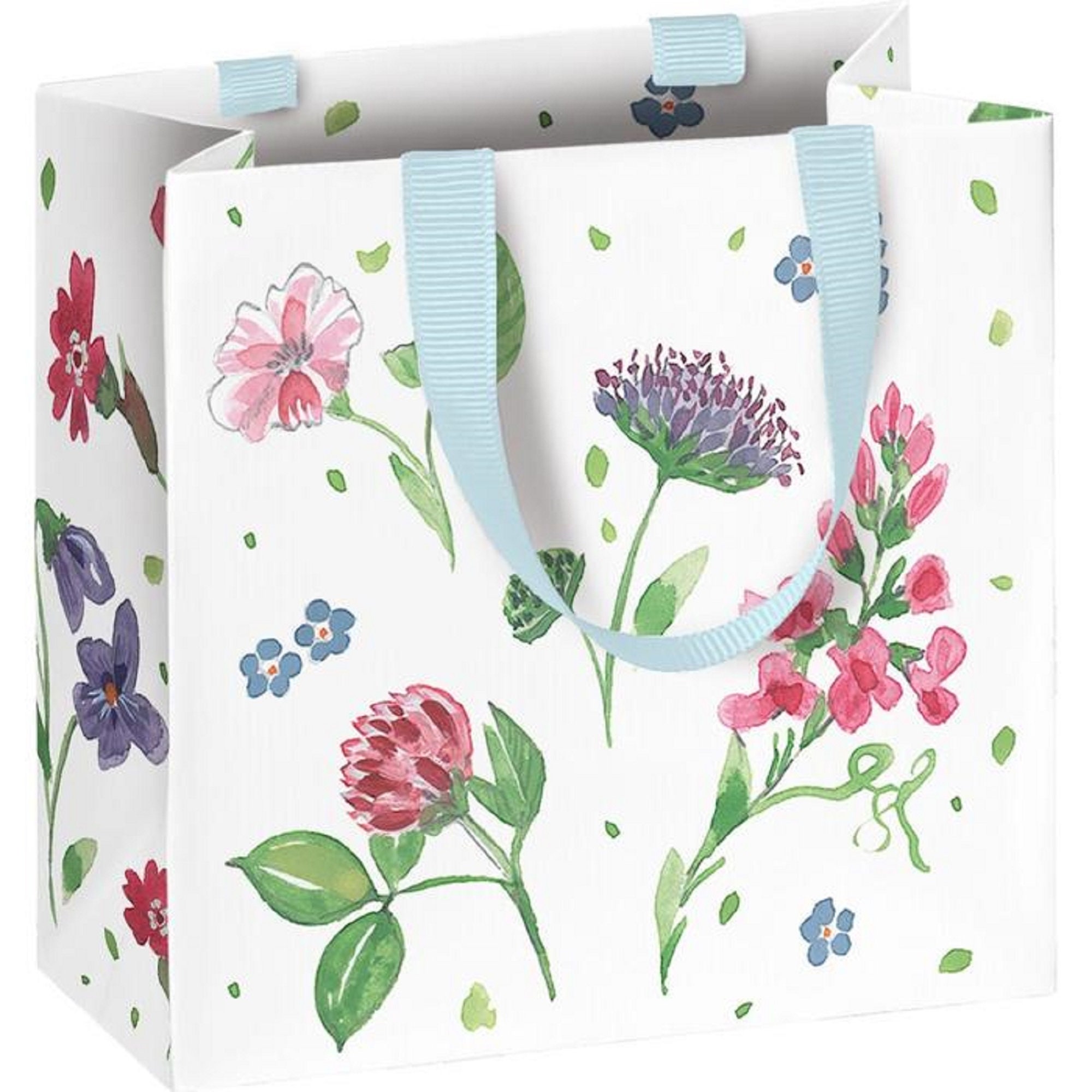 Small Gift Bag Mini Carrier With Grosgrain Ribbon Handles - Etsy UK