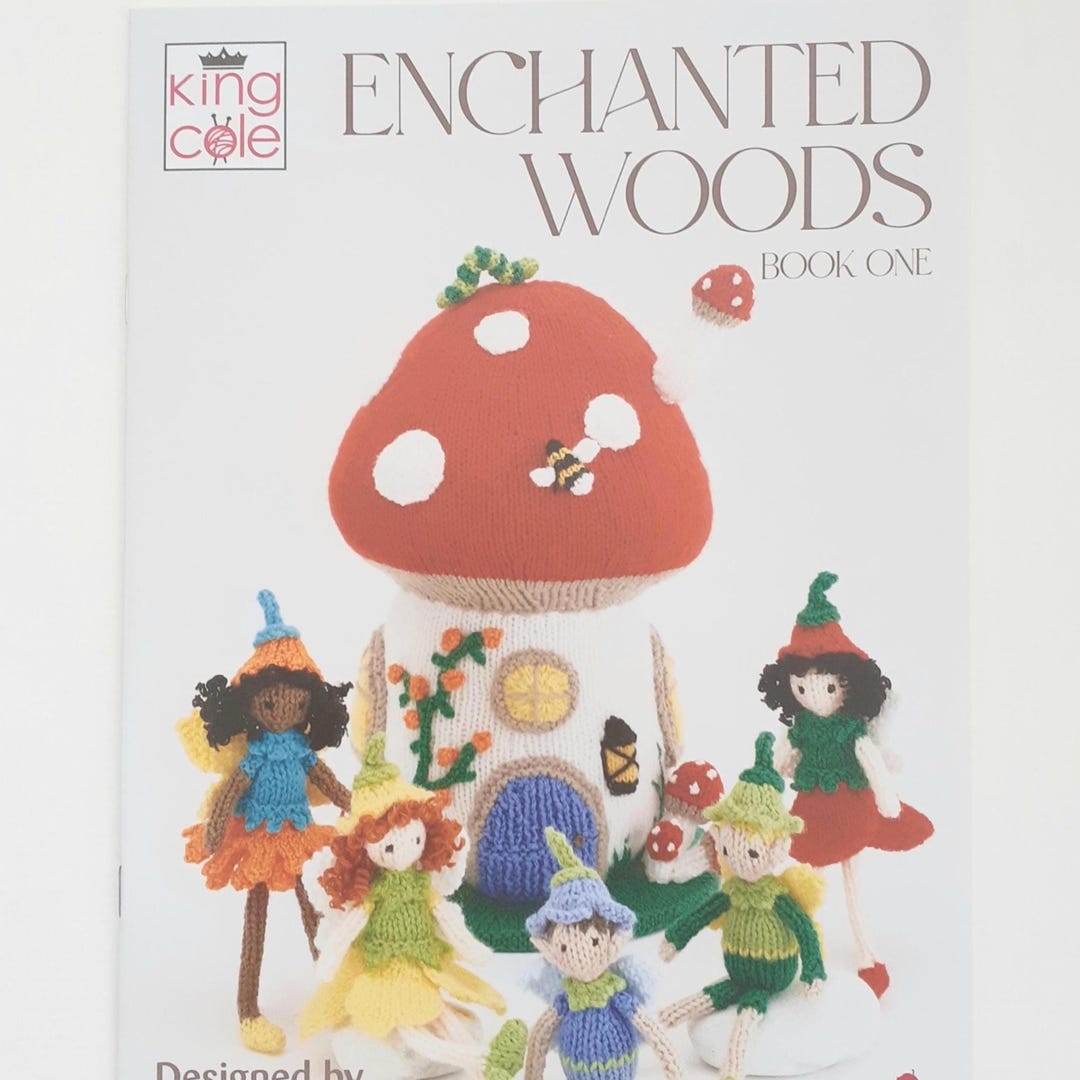 Fairies & Pixies Knitting Patterns Book: Enchanted Woods DK Toys - Etsy UK