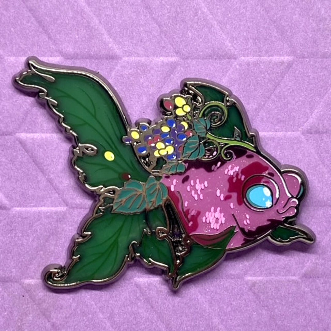 2023 Rainbow Grish Goldfish Fish Enamel Pin - Etsy